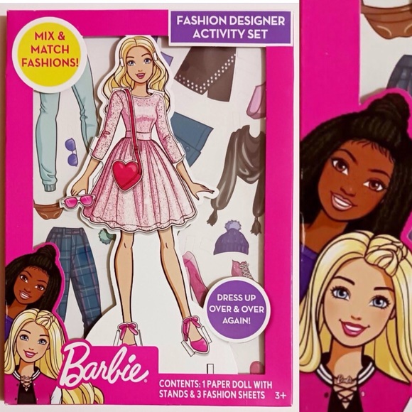 Barbie | Other | Barbie Paper Doll Set | Poshmark
